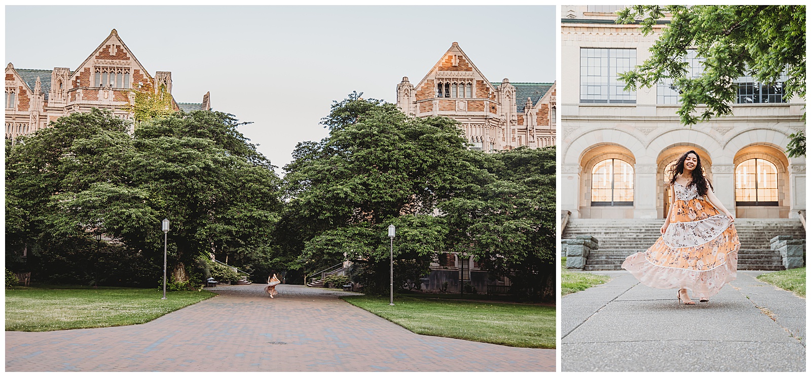UW Seattle College Grad Portraits - melaniecophotovideo.com
