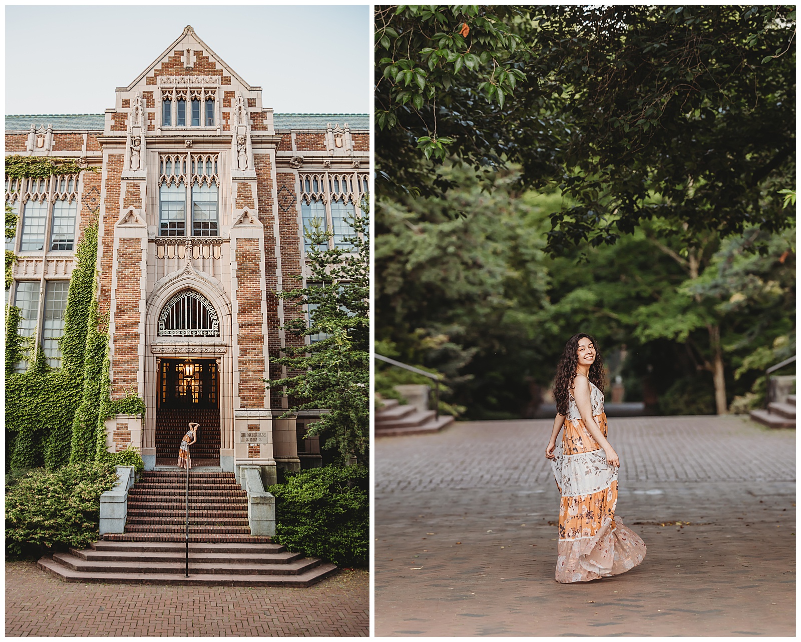 UW Seattle College Grad Portraits - melaniecophotovideo.com