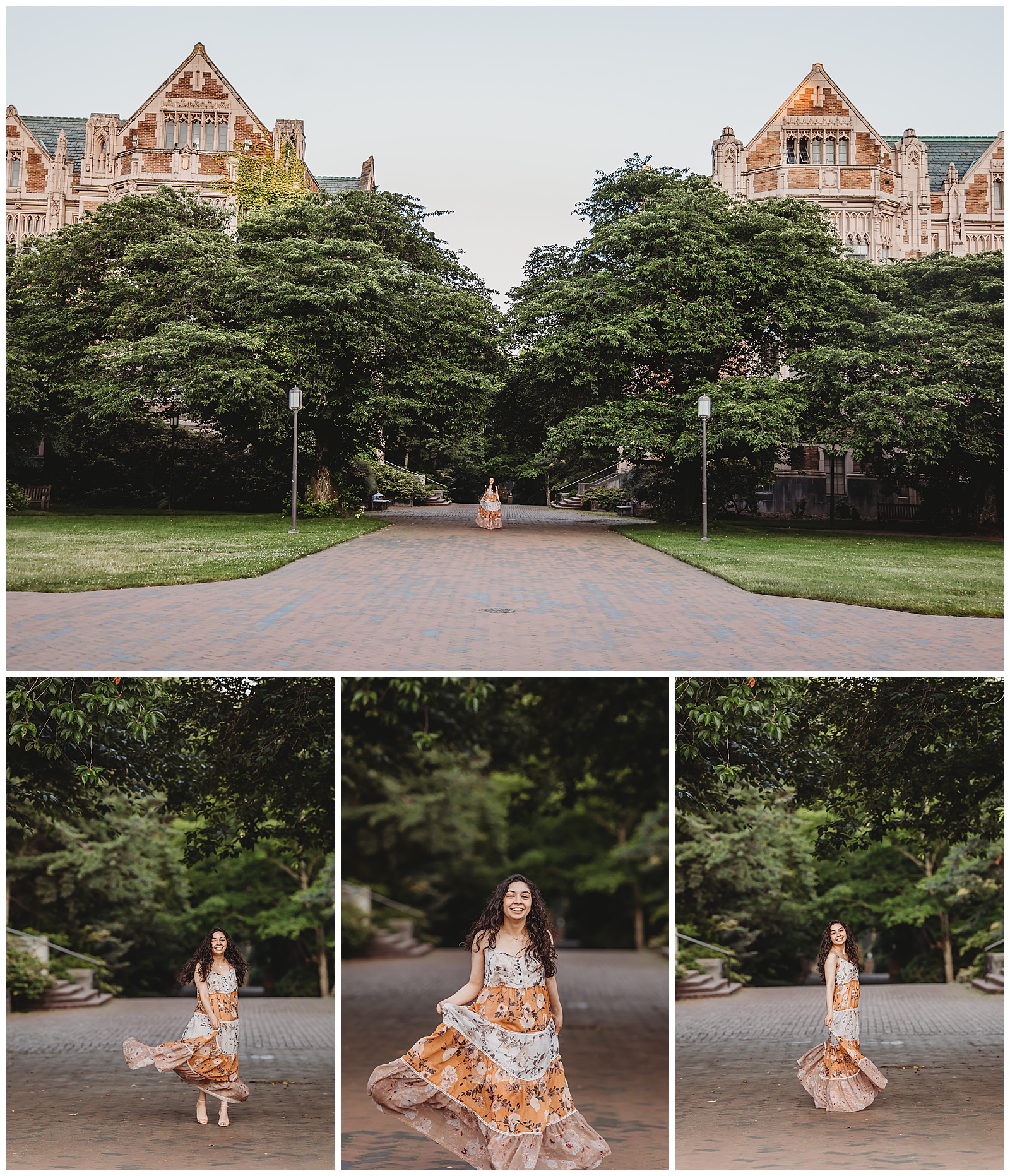 UW Seattle College Grad Portraits - melaniecophotovideo.com