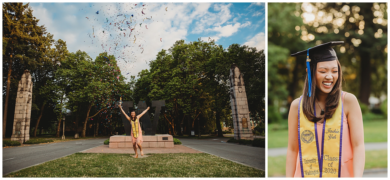 UW Seattle Senior Portrait Session - melaniecophotovideo.com
